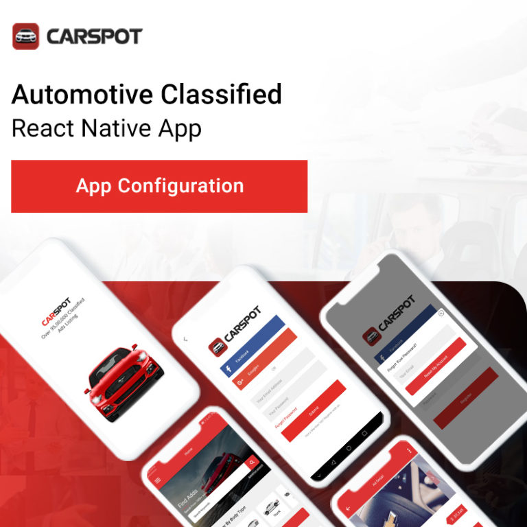 CarSpot – Dealership Classified React Native App - Android ...